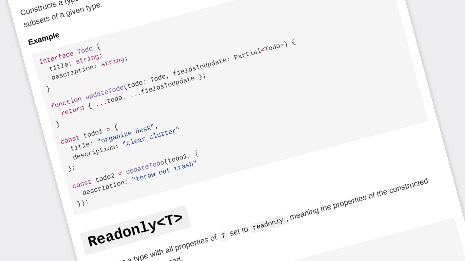 Typescript 37 Utility Types Printable Pdf Cheat Sheet Else Web Development